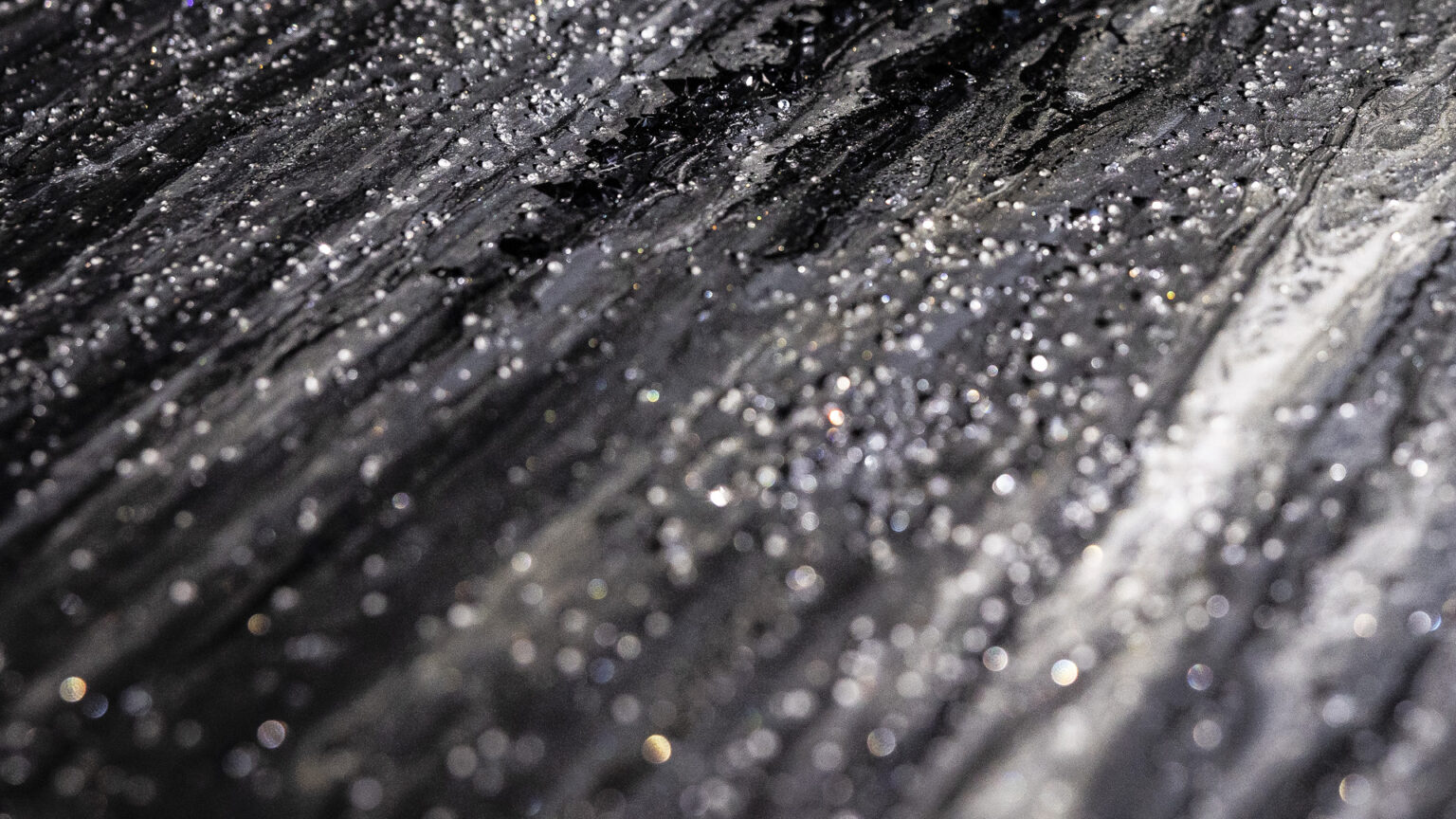 Mirage silver rain painting - giorgio collection