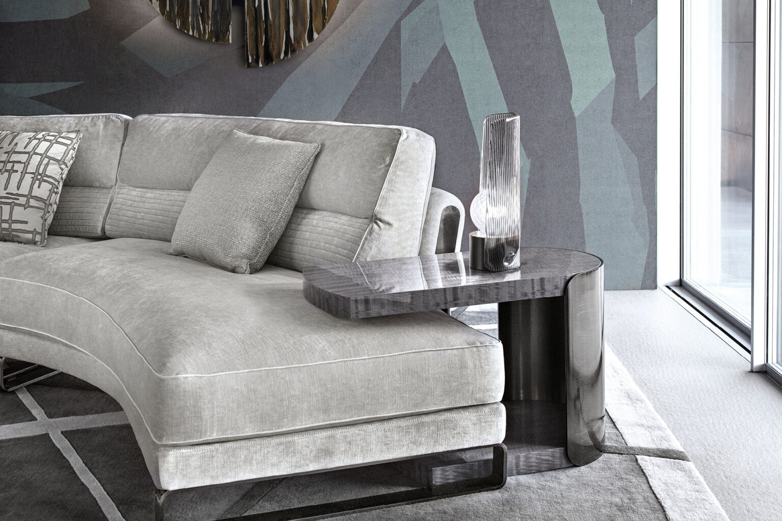 Mirage argus round lamp - giorgio collection