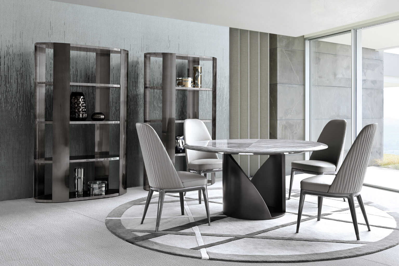 Mirage bookcase - giorgio collection