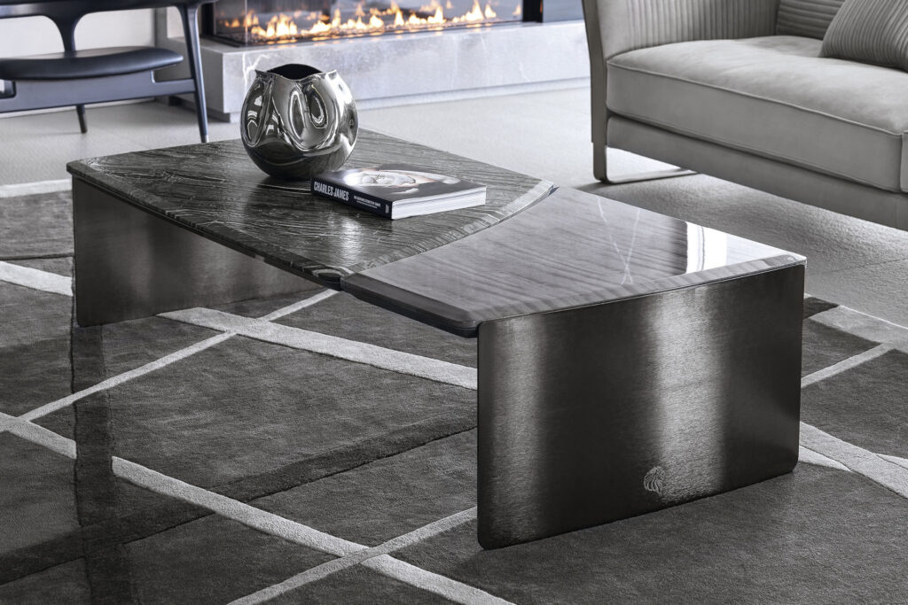 Mirage rectangular cocktail table - giorgio collection