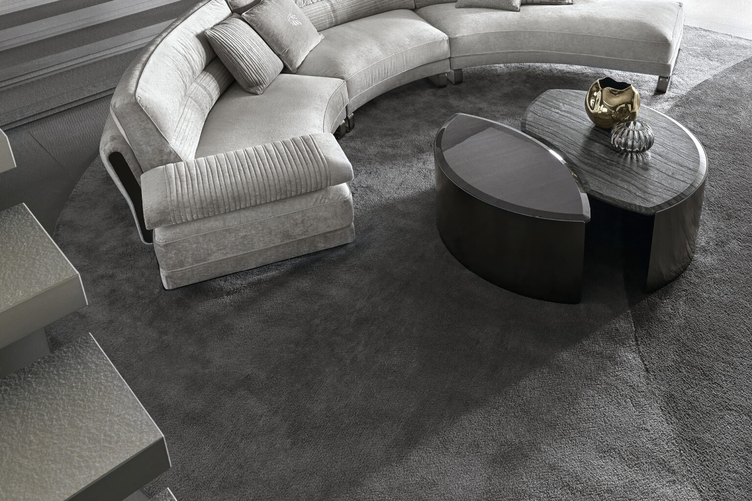 Mirage round carpet - giorgio collection