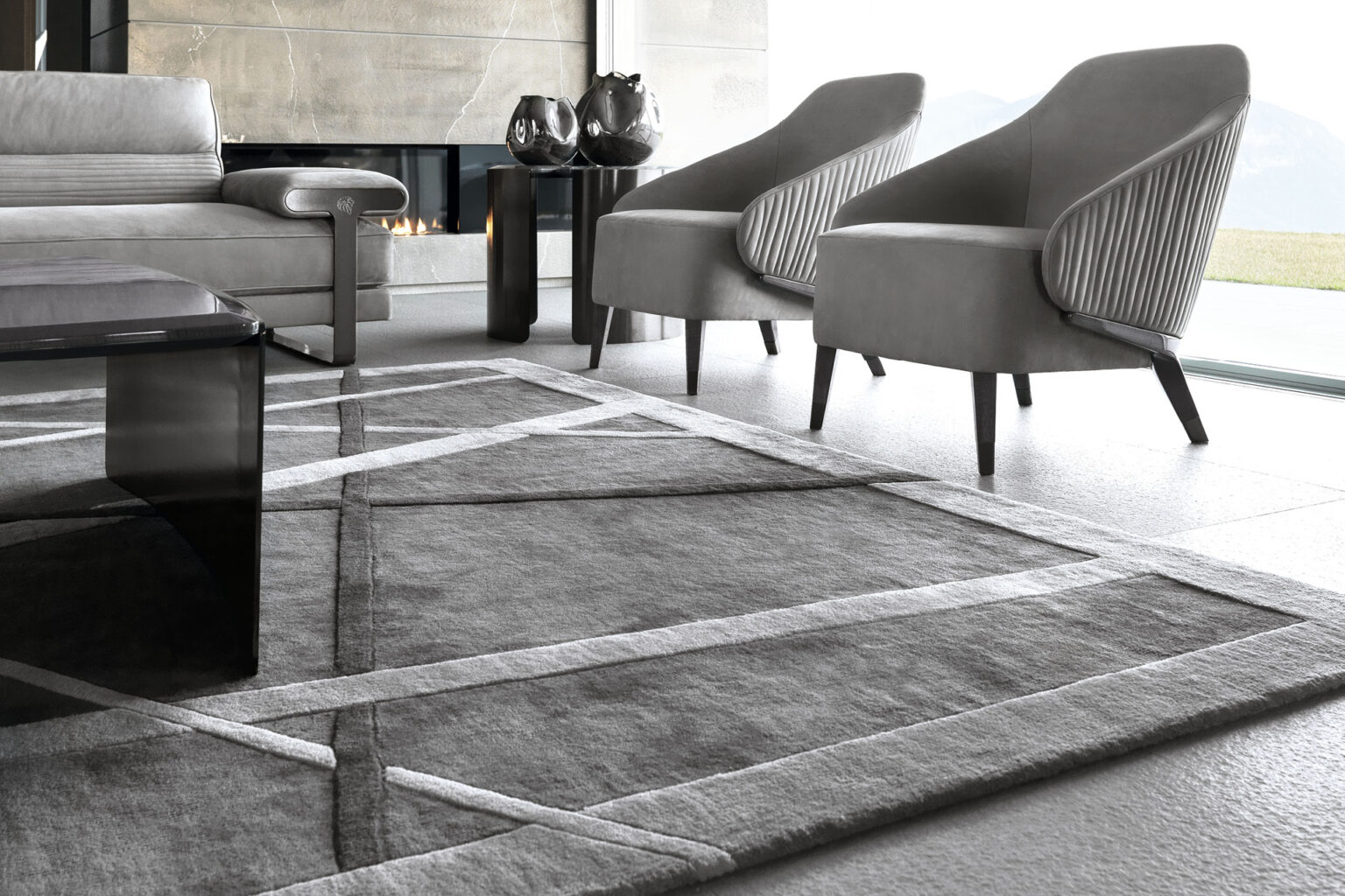 Mirage novius rectangular carpet - giorgio collection