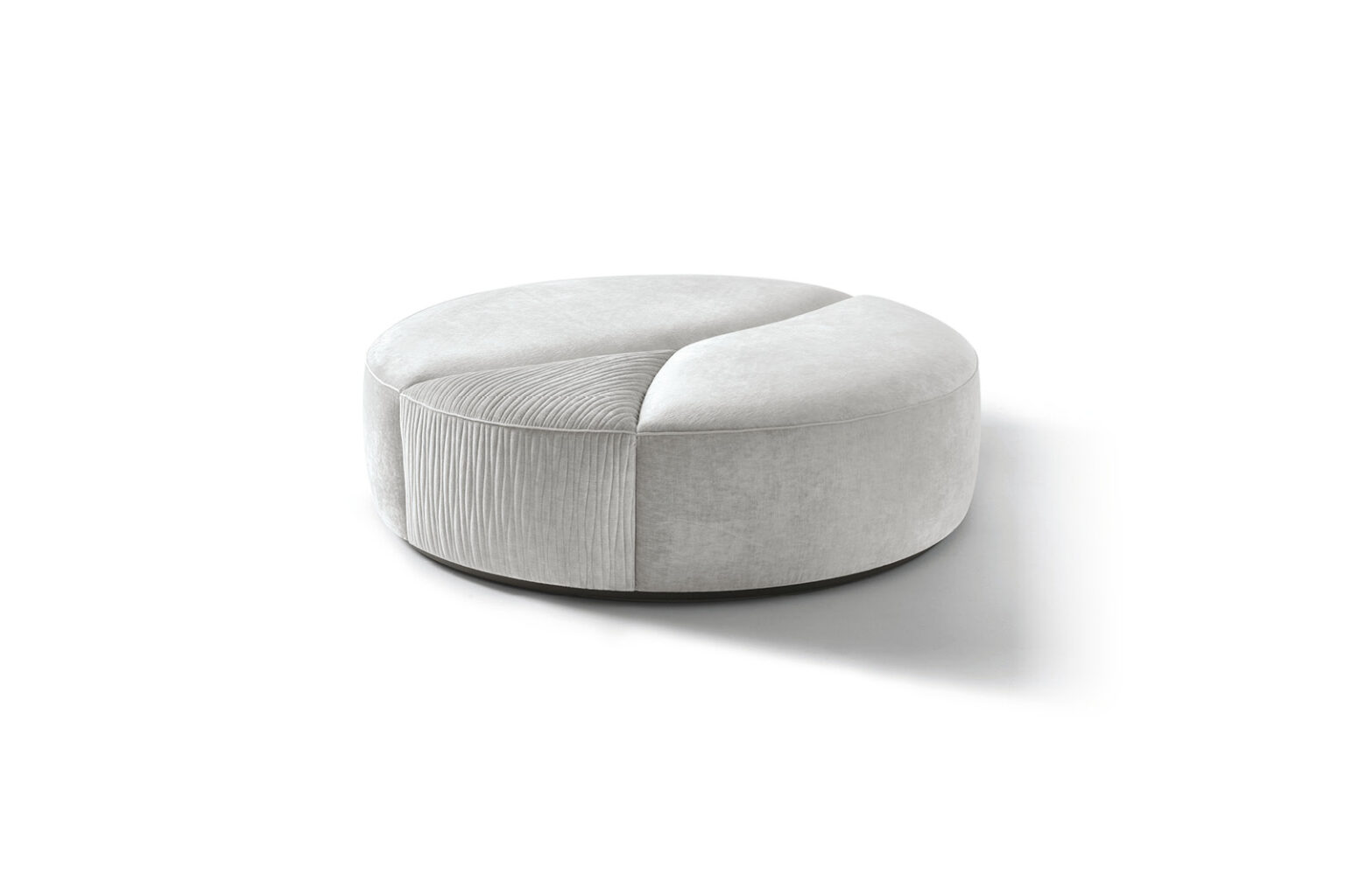 Mirage Round Ottoman | Giorgio Collection