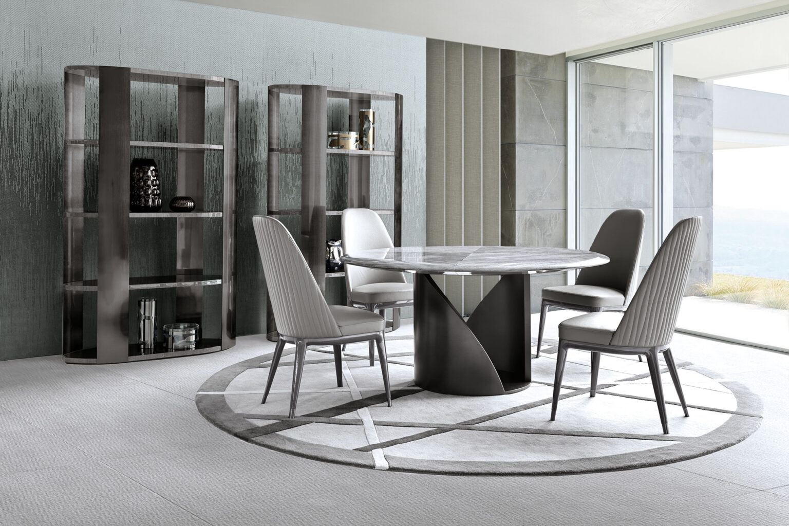 Mirage round table - giorgio collection