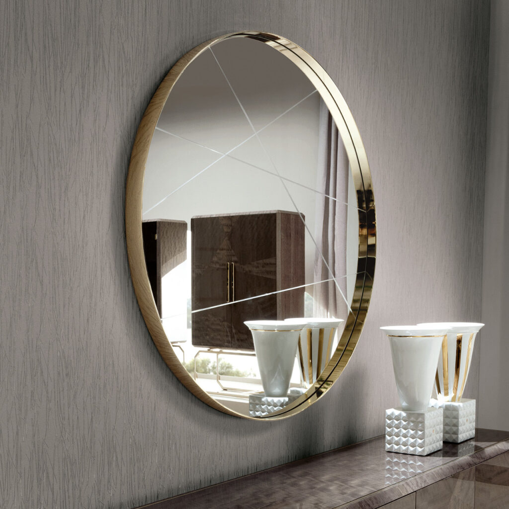 Infinity round mirror - giorgio collection