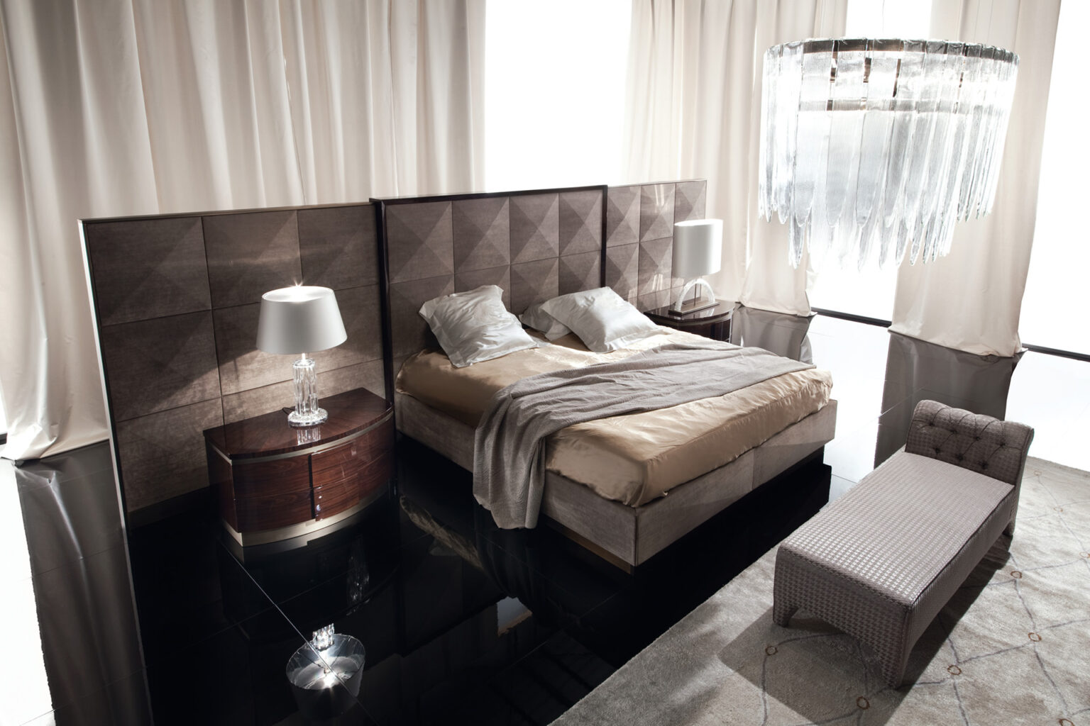 Coliseum bed - giorgio collection