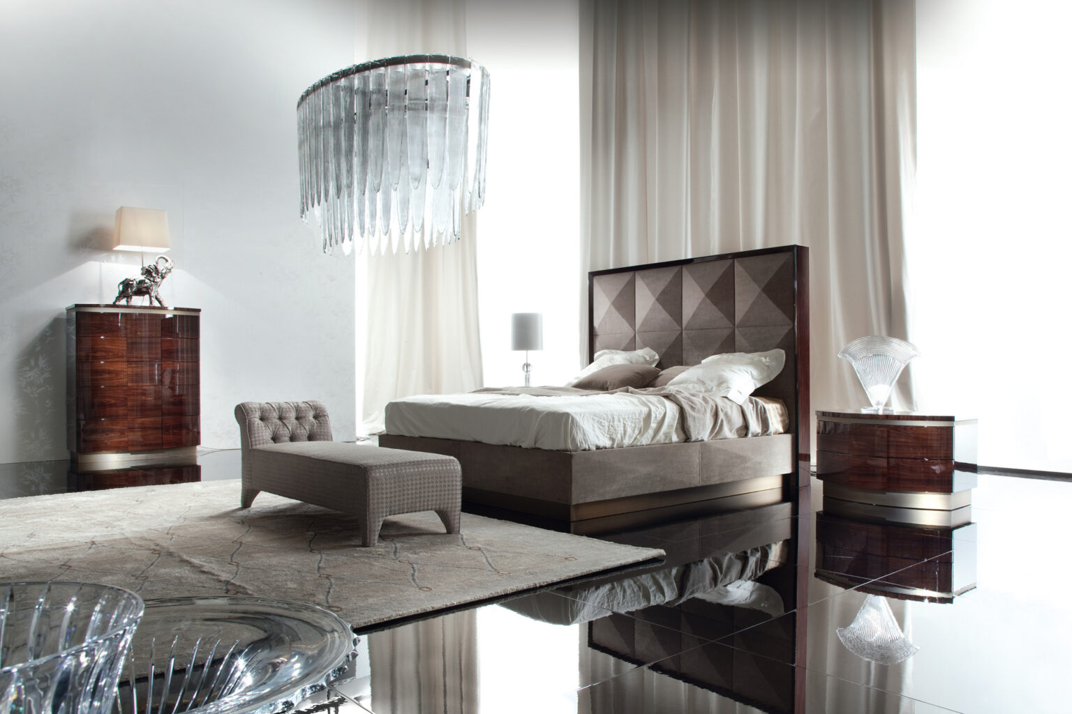 Coliseum bed - giorgio collection