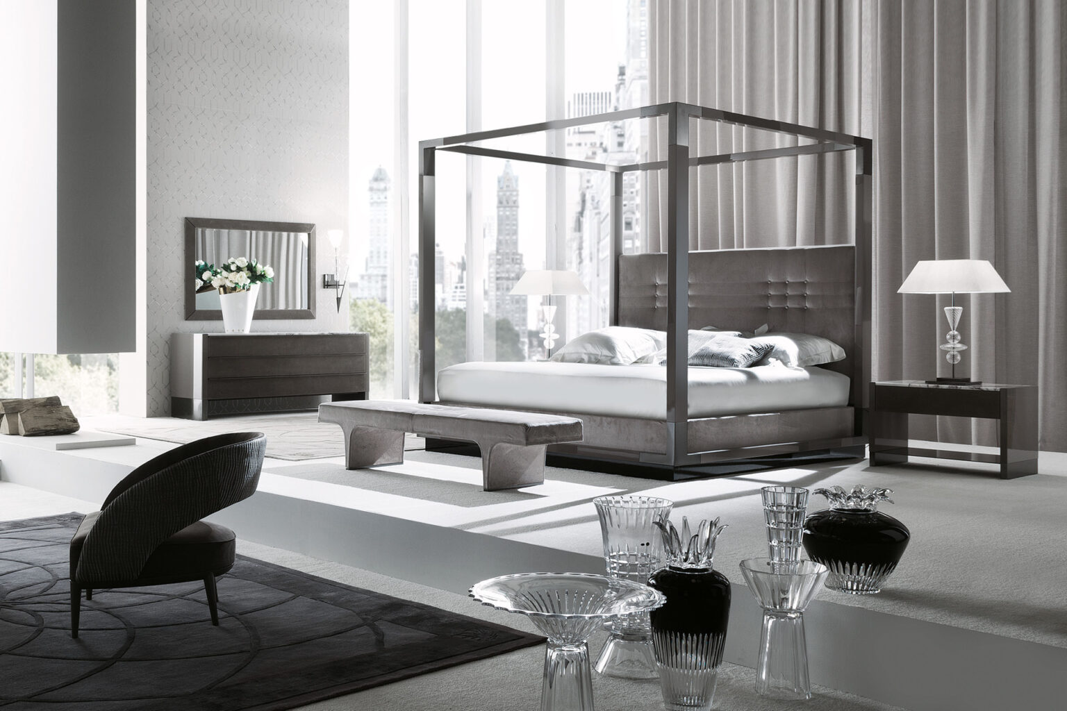 Vision bed - giorgio collection