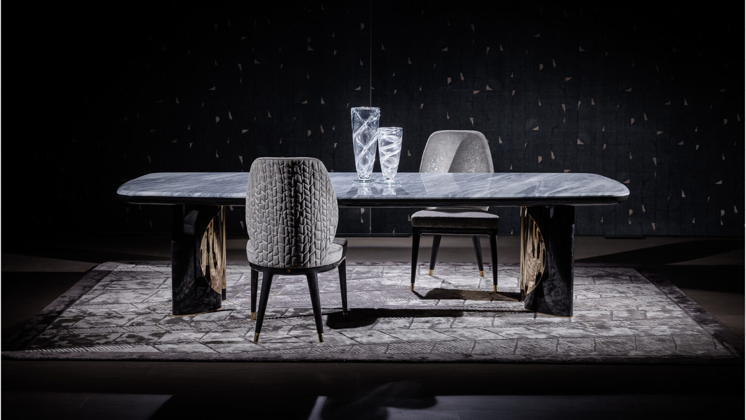 Charisma rectangular table - giorgio collection