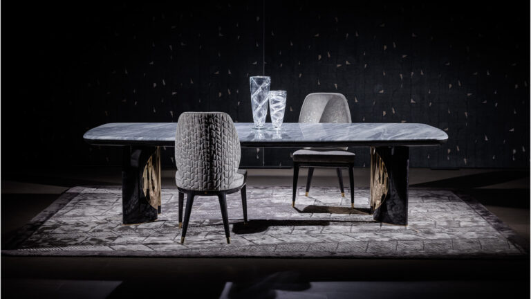 Charisma rectangular table - giorgio collection