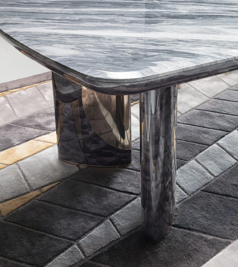 Charisma rectangular table - giorgio collection