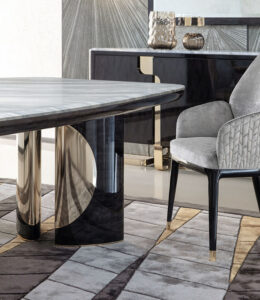 Charisma rectangular table - giorgio collection