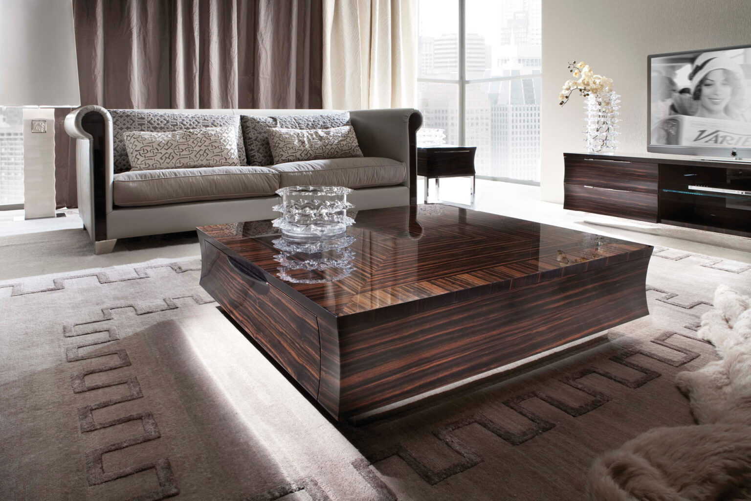 Daydream Wooden Square Cocktail Table | Giorgio Collection