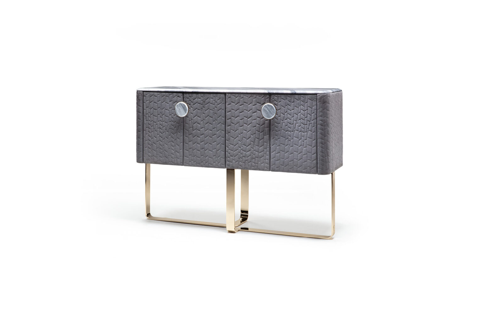 Charisma round ottoman - giorgio collection