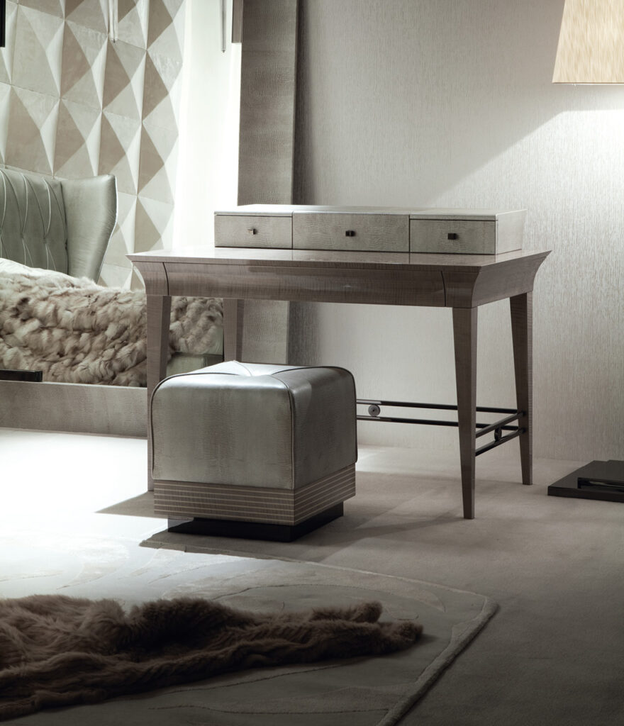 Alchemy ottoman vanity desk - giorgio collection