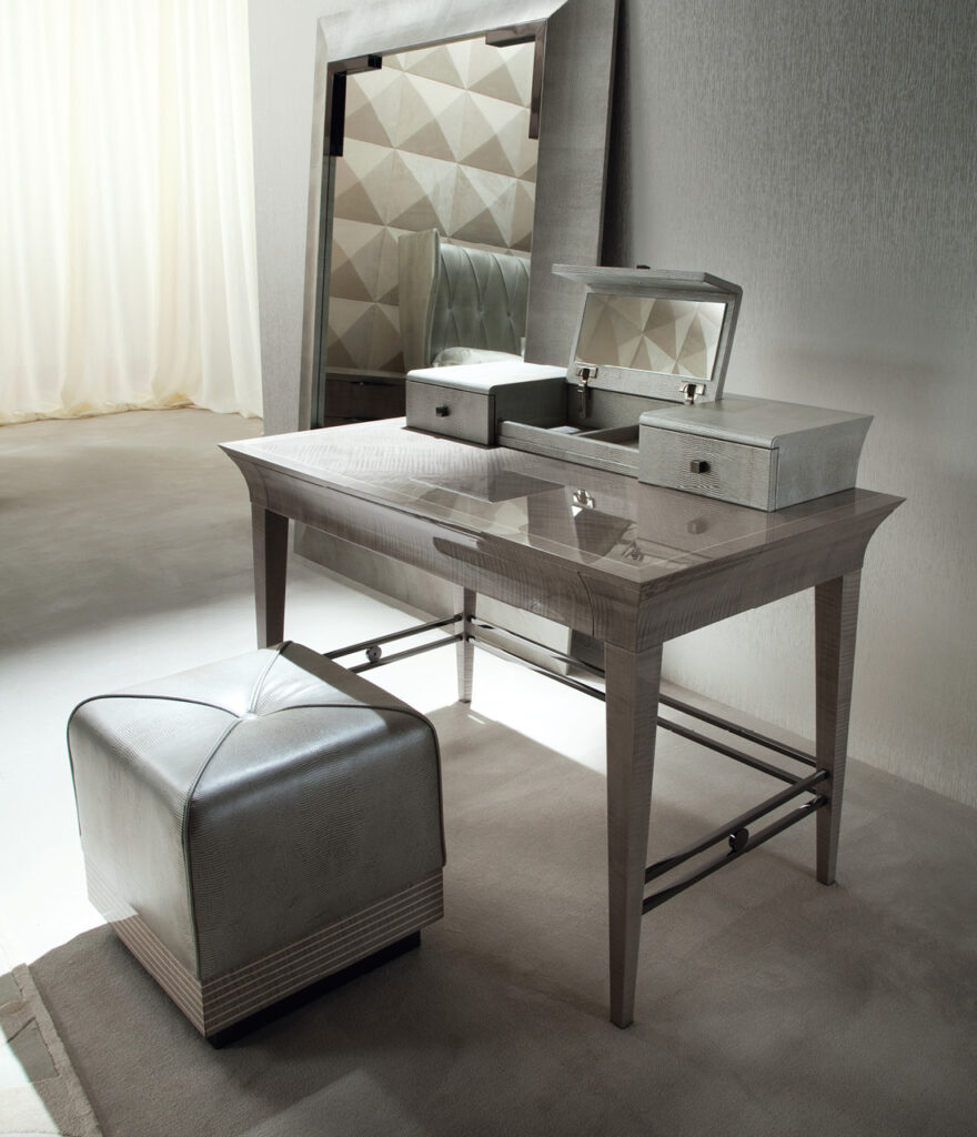 Alchemy ottoman vanity desk - giorgio collection