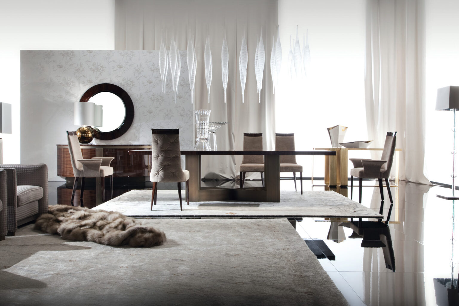 Coliseum rectangular table - giorgio collection