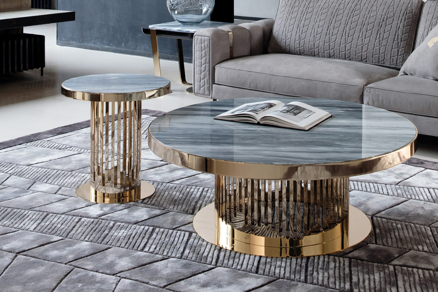 Charisma Round Cocktail Table | Giorgio Collection