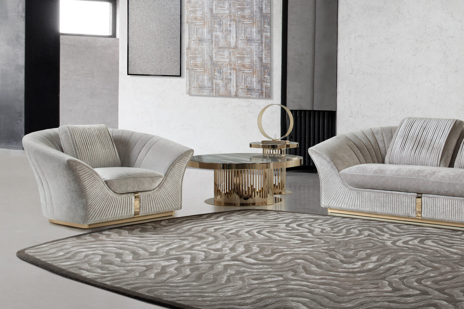 Charisma Round Cocktail Table | Giorgio Collection