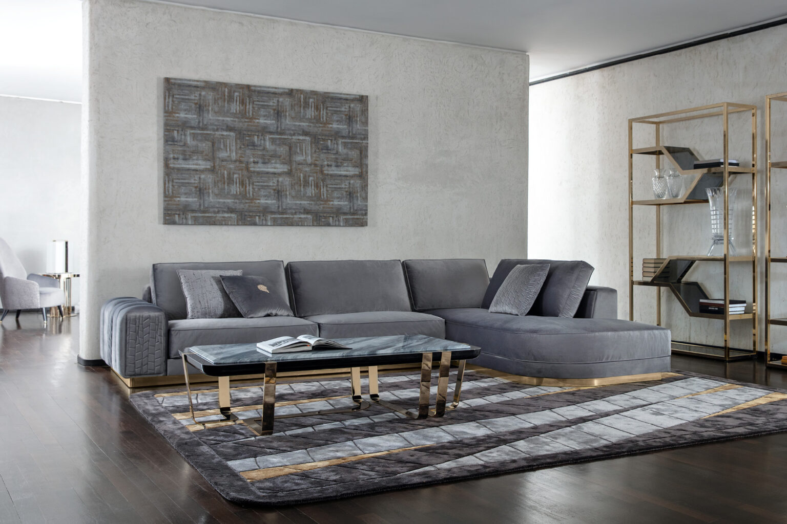 Charisma Sectional Sofa | Giorgio Collection