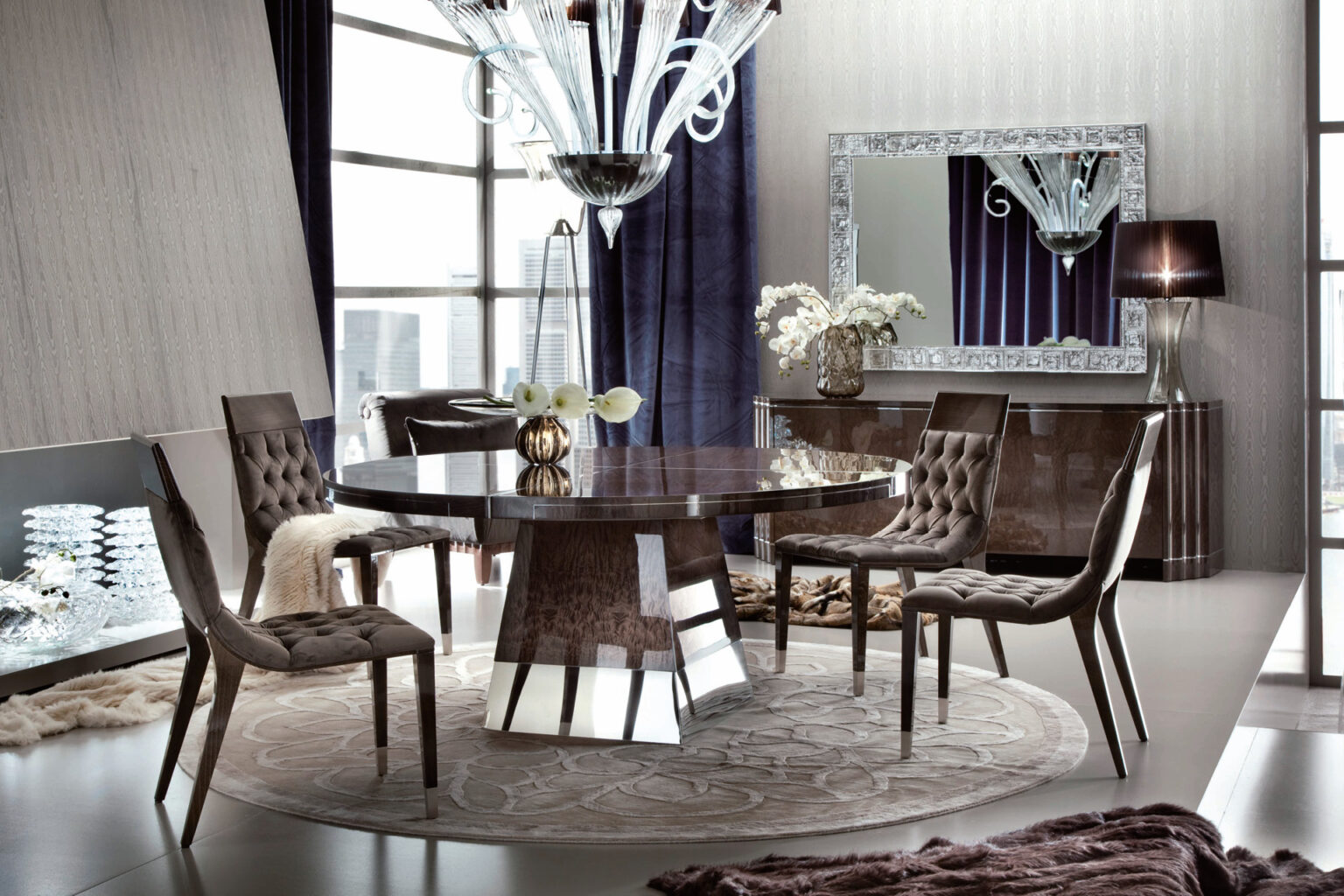 Absolute round table - giorgio collection