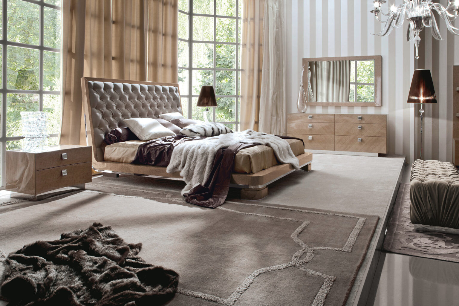 Sunrise bed - giorgio collection