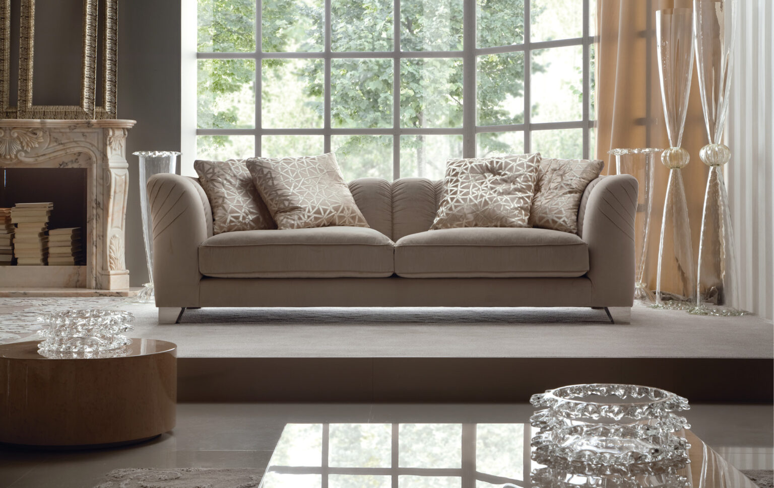 Sunrise luxury sofa - Giorgio Collection