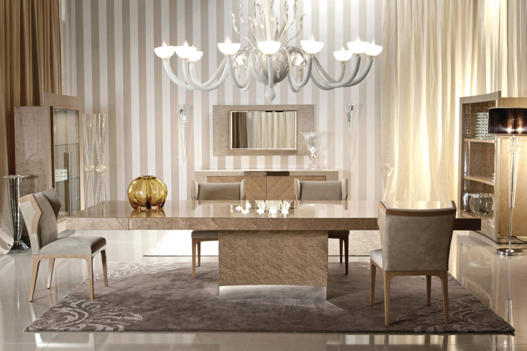 Sunrise rectangular table - giorgio collection