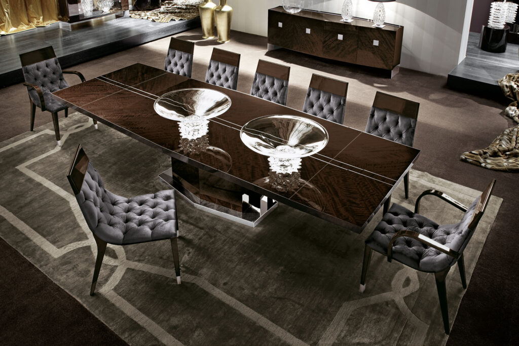 Vogue rectangular table - giorgio collection