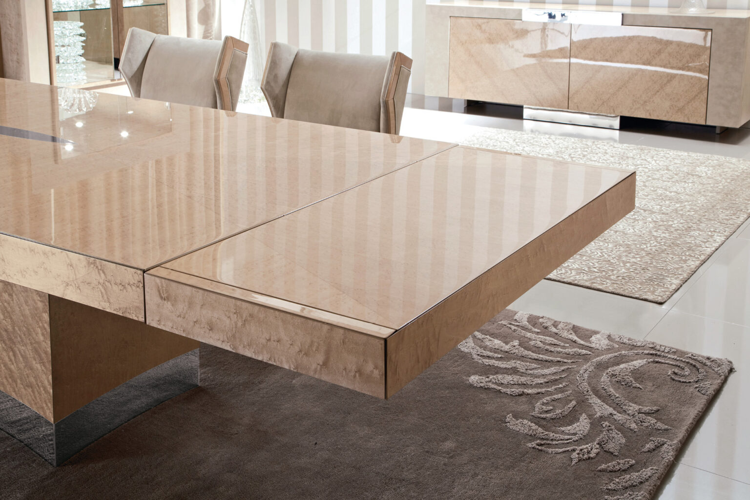 Sunrise rectangular table - giorgio collection