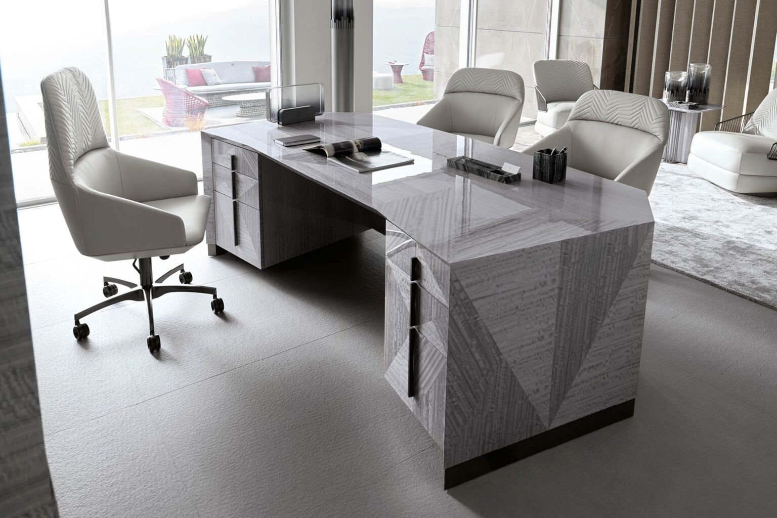 Moonlight presidential desk - giorgio collection