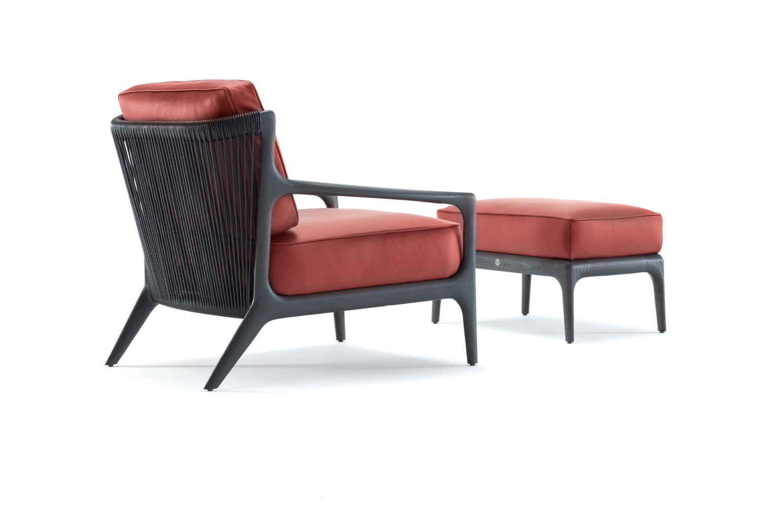 Moonlight Ottoman for Occasional Chair | Giorgio Collection