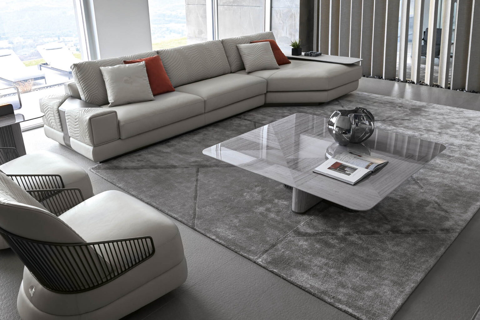 Moonlight Square Cocktail Table | Giorgio Collection