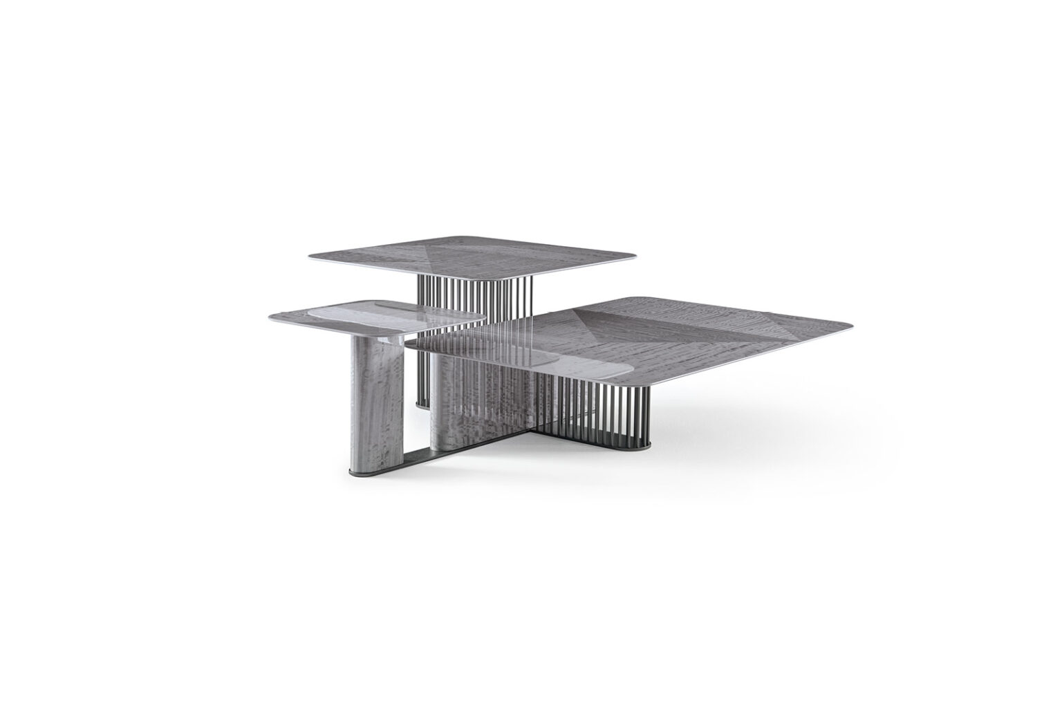 Moonlight Triple Cocktail Table | Giorgio Collection