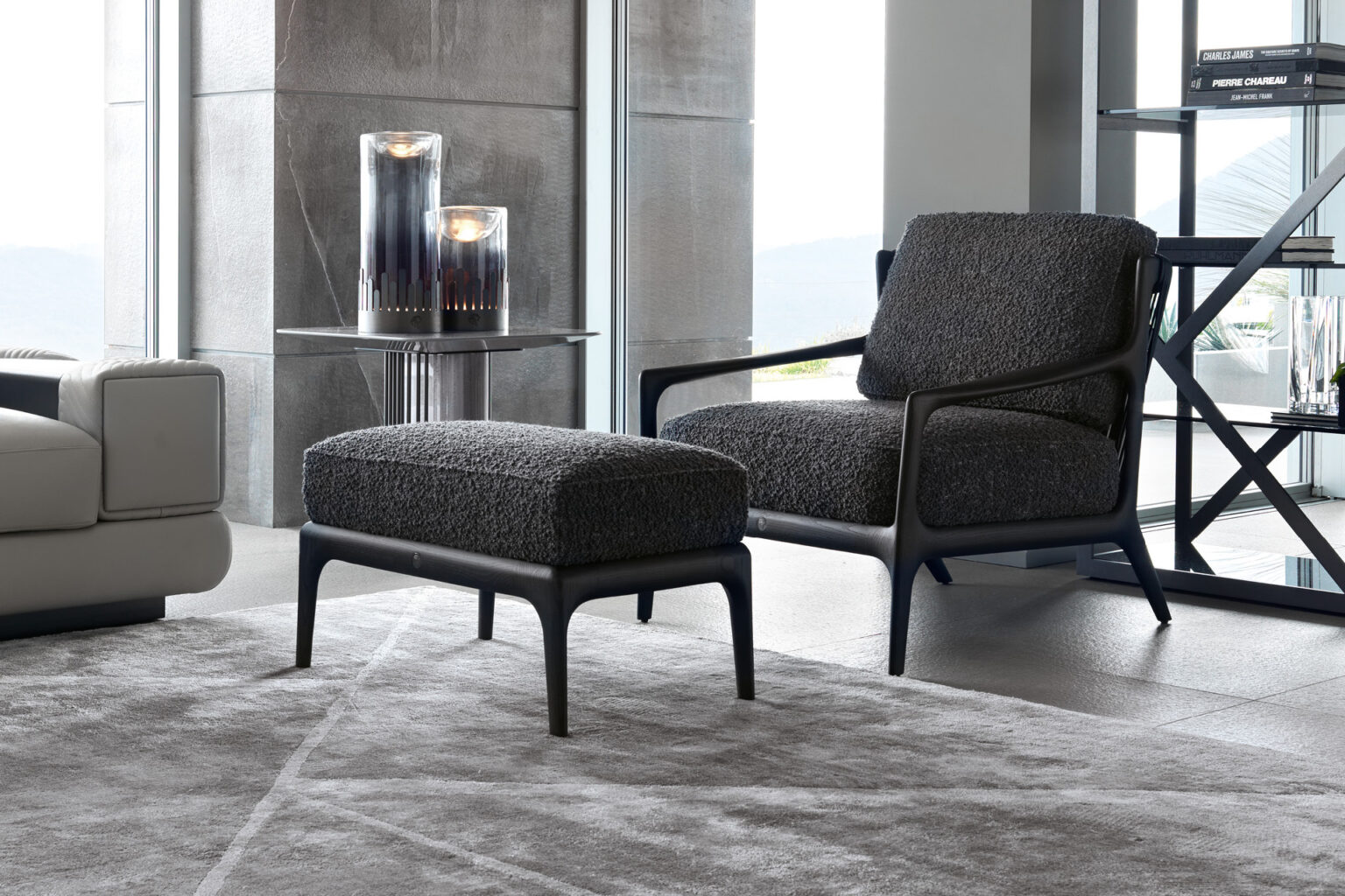 Moonlight Wooden Occasional Chair | Giorgio Collection