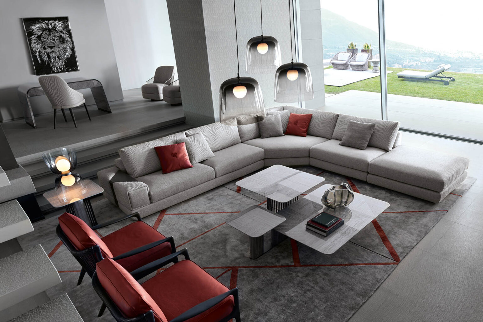 Moonlight starlight single chandelier - giorgio collection