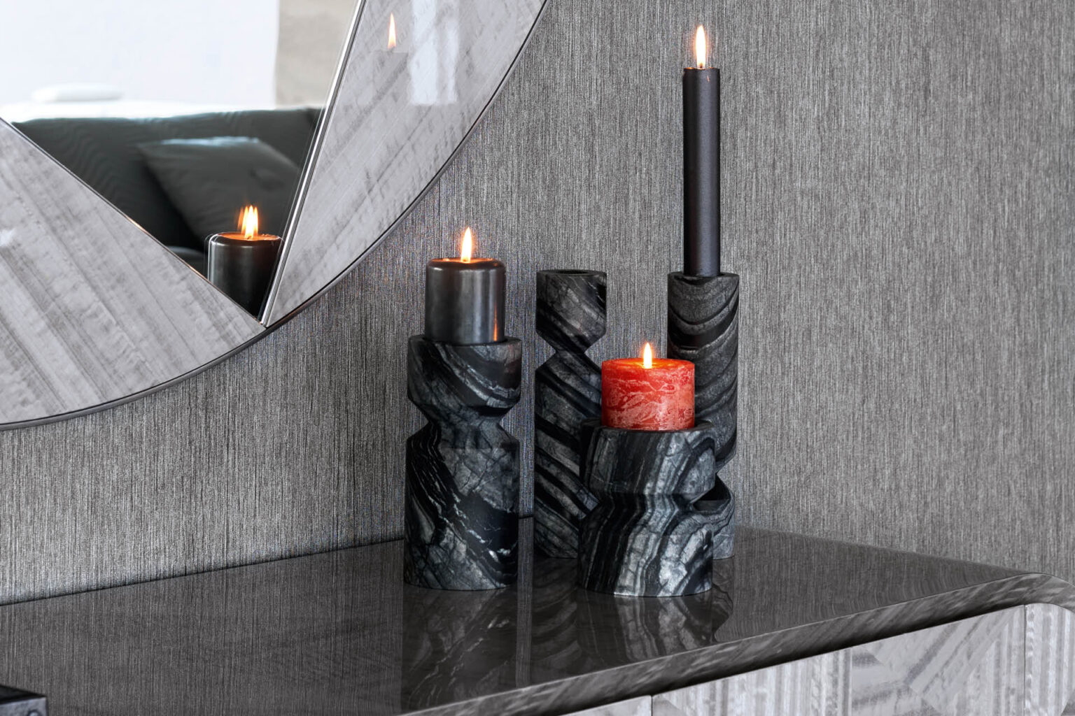 Moonlight candle holder - giorgio collection