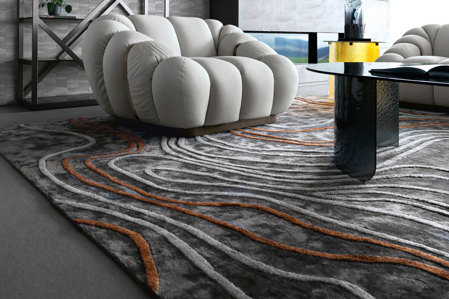 Trésor Rectangular carpet - giorgio collection