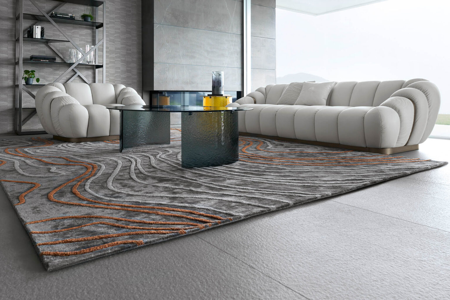 Trésor Rectangular carpet - giorgio collection