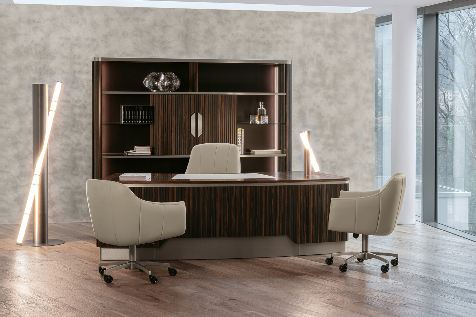 Luxor guest office chair - giorgio collection