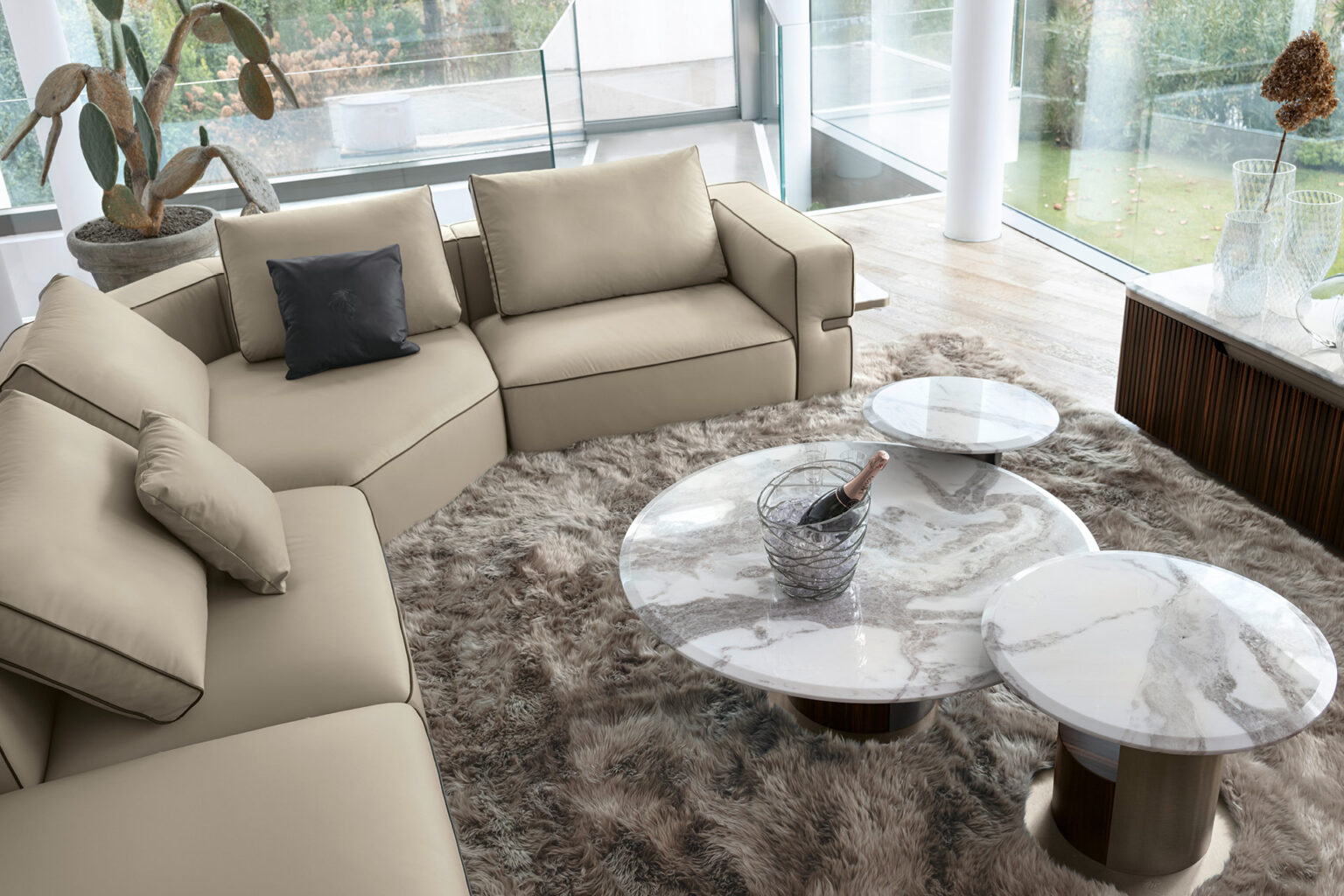 New Zealand mocha carpet - giorgio collection