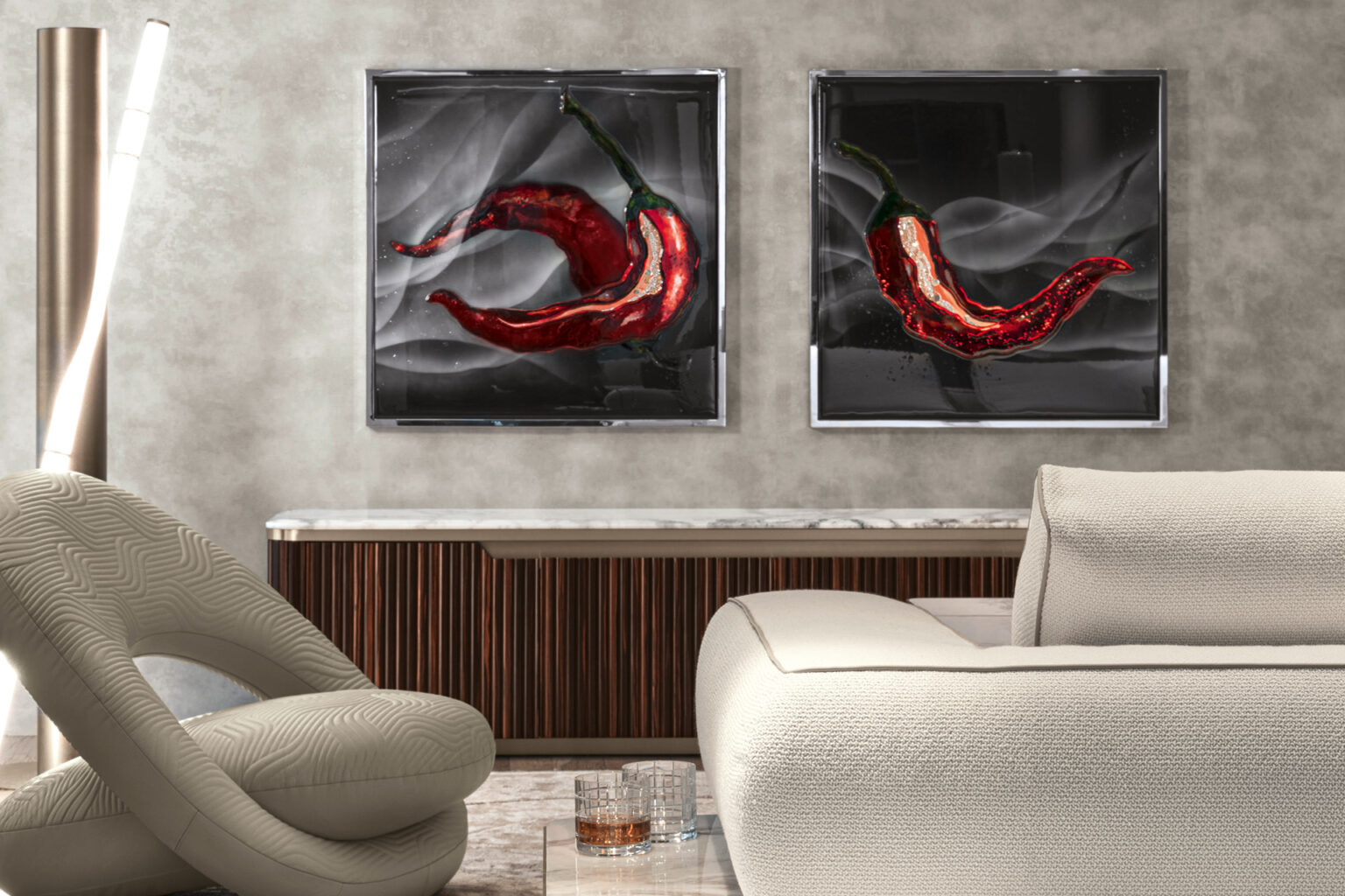 Pepper II painting - giorgio collection