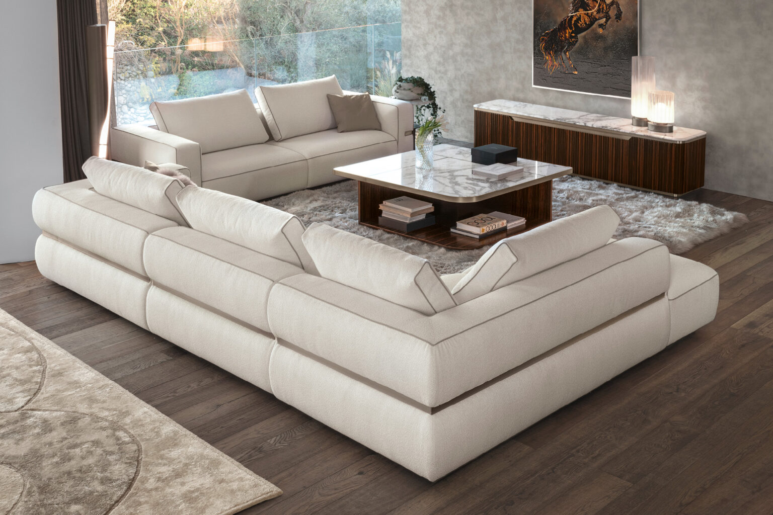 Luxor modular sofa - giorgio collection