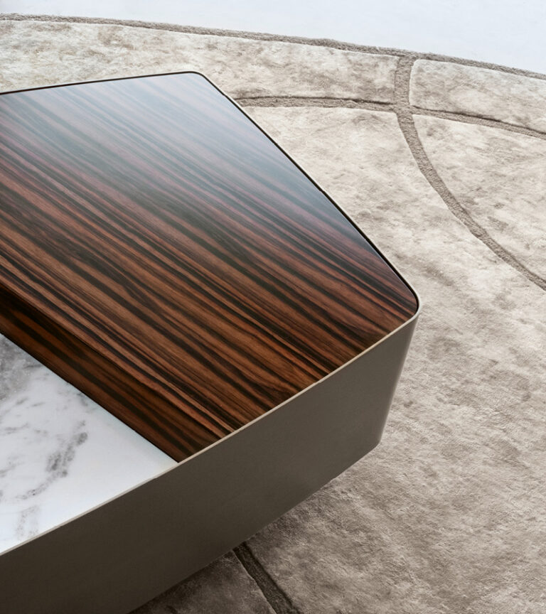 Luxor rectangular cocktail table - giorgio collection