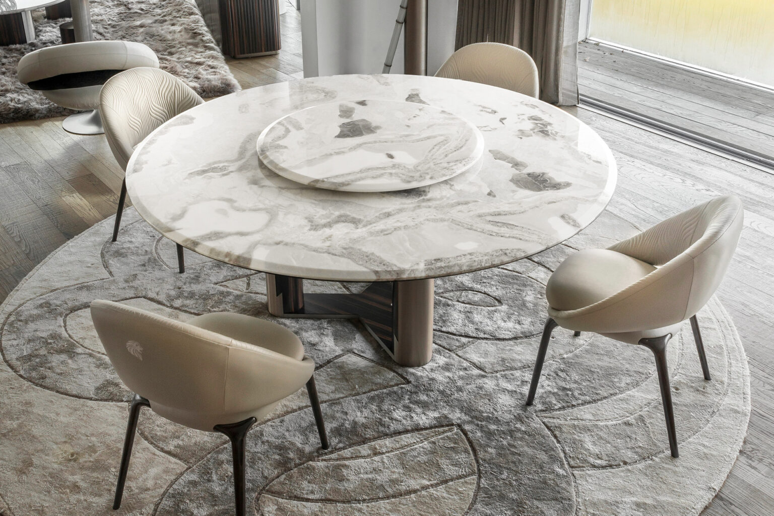 Luxor round table - giorgio collection